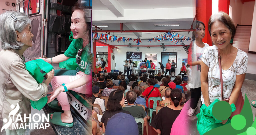 Relief para sa Senior Citizens ng Brgy. Kabayanan, San Juan! - Ahon Mahirap